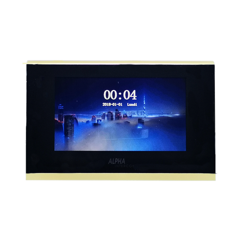 Ip intercom monitor 7" with Touch Screen Prestige Series - Alpha ...