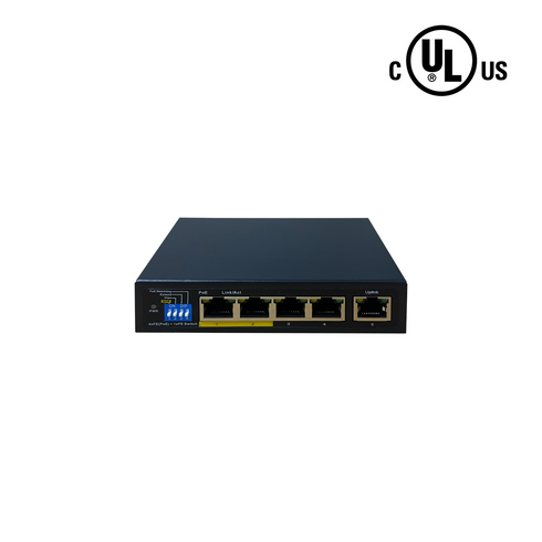 5-Port Fast Ethernet PoE Switch - Alpha Intercom | Intercom & Access ...