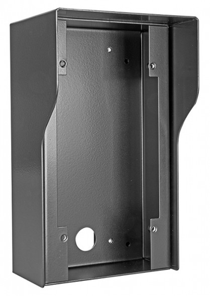 Akuvox E21 On-Wall Rain Cover Black Canada | Integrated Surface Mount ...