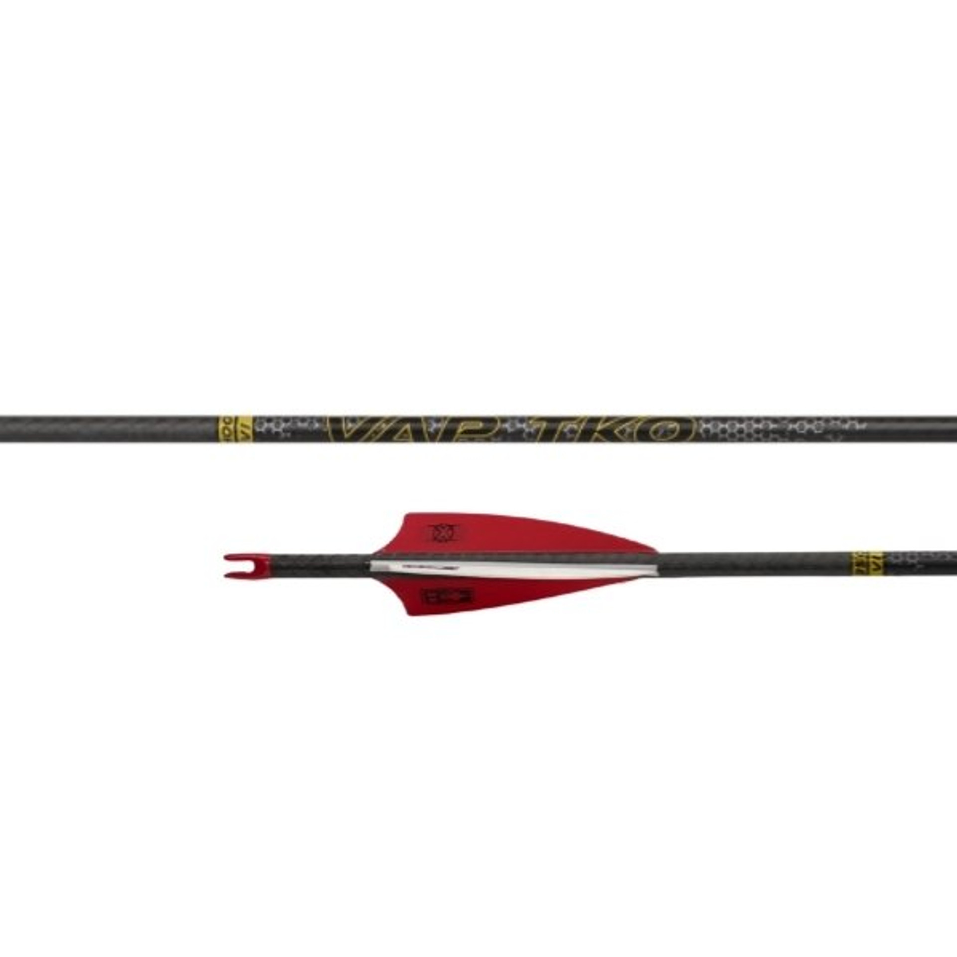 Victory VAP TKO Elite Arrow Fletched W/ 3" Vanes W/ Helical - Archery ...