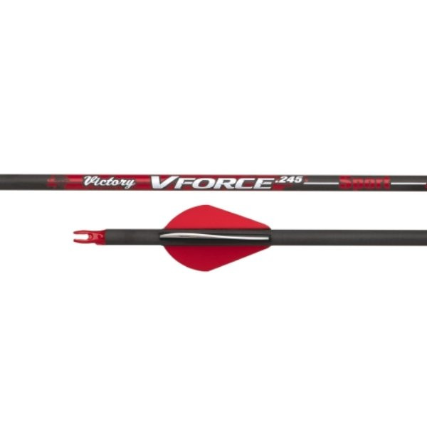 Victory VForce Sport Arrow Fletched - Archery Country