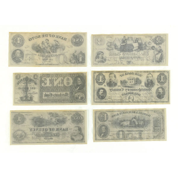 6-Banknote Replica Set: 1861-1865 Union Notes | Military Issue - The #1 ...