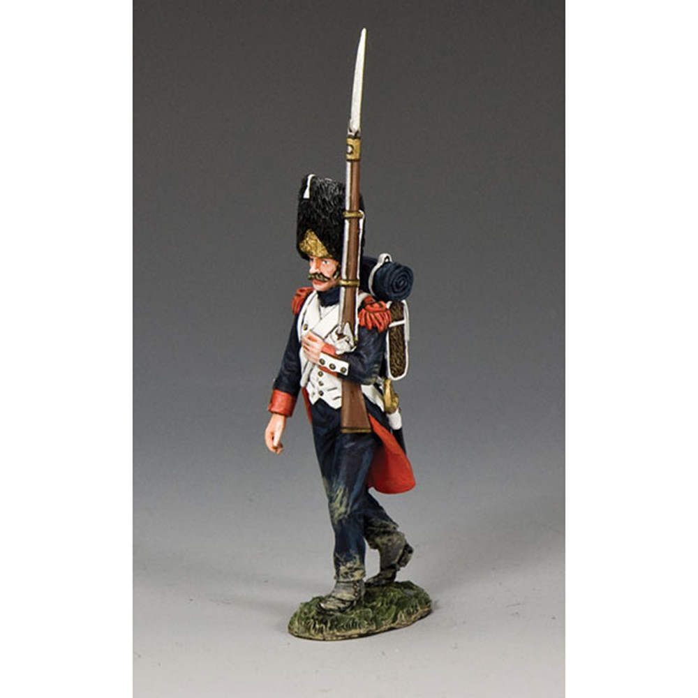 French Old Guard Marching with Musket on Left Shoulder | Military Issue ...