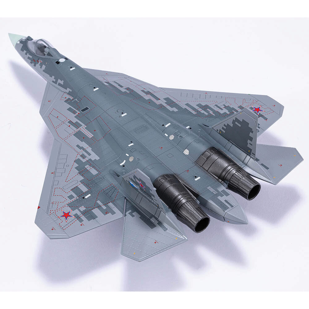 SUKHOI SU-57 1/72 DIE CAST MODEL - AF1-0011B | Military Issue Collectibles