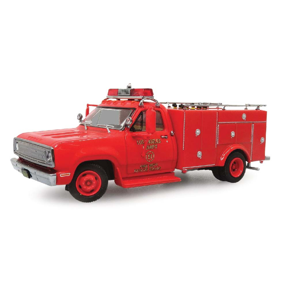 SQUAD 51 RESCUE TRUCK 1/50 DIE CAST MODEL - EMERGENCY! | Military Issue ...