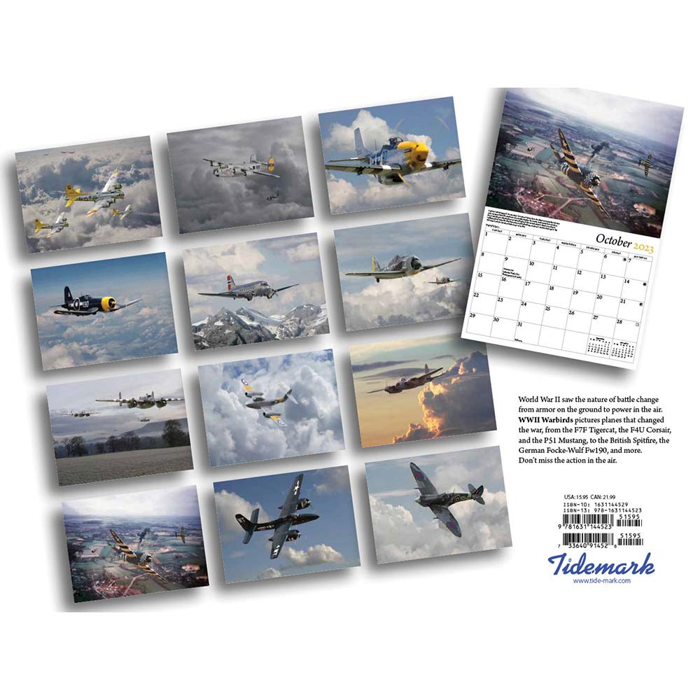 Warbirds of WWII 2023 Wall Calendar | Military Issue - The #1 Source ...
