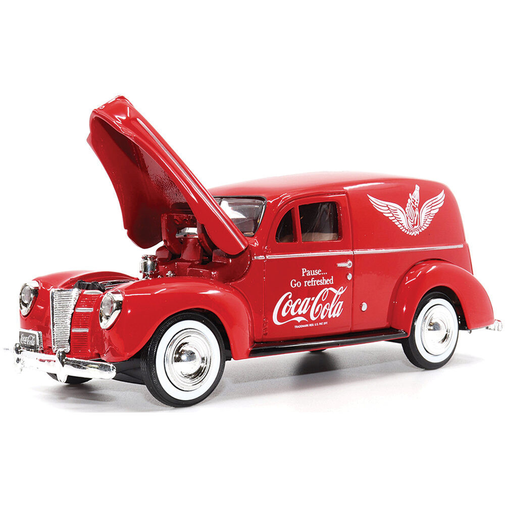 1940 Coca Cola Ford Delivery Van w/ Cooler | Military Issue Collectibles