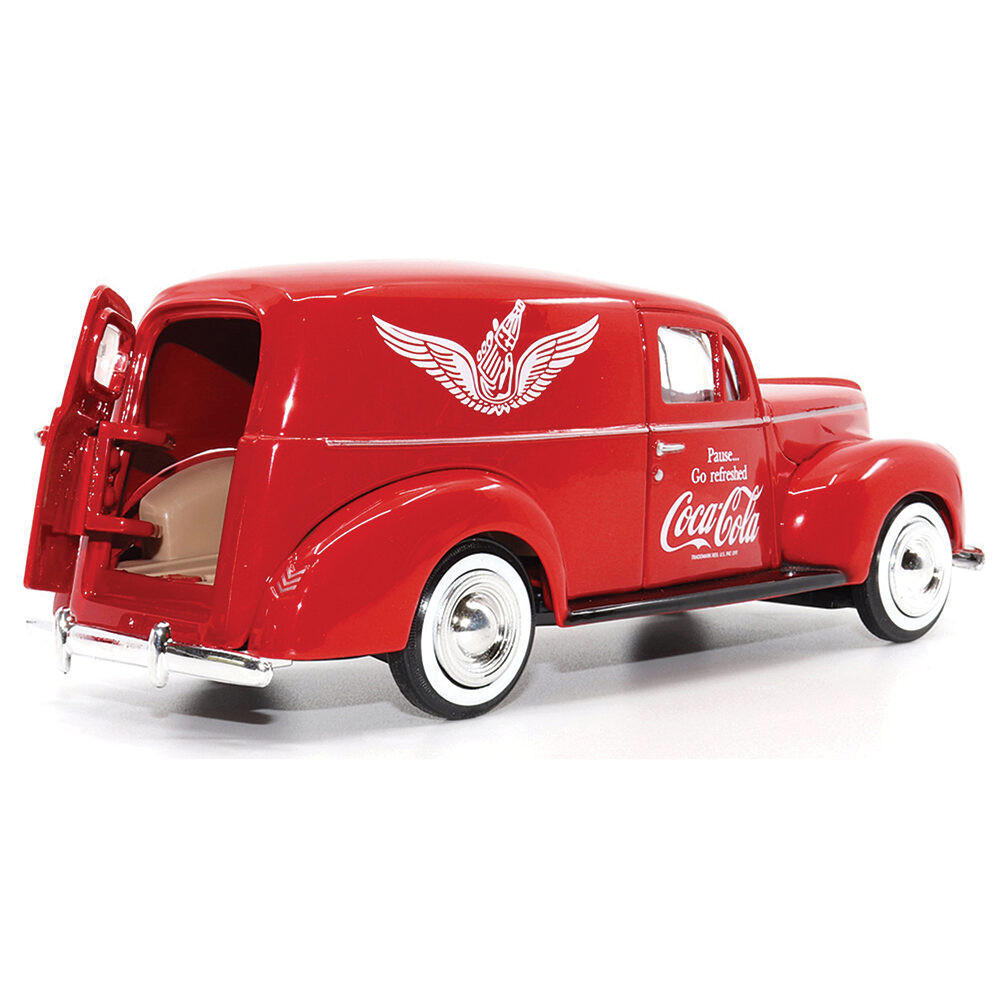 1940 Coca Cola Ford Delivery Van w/ Cooler | Military Issue Collectibles