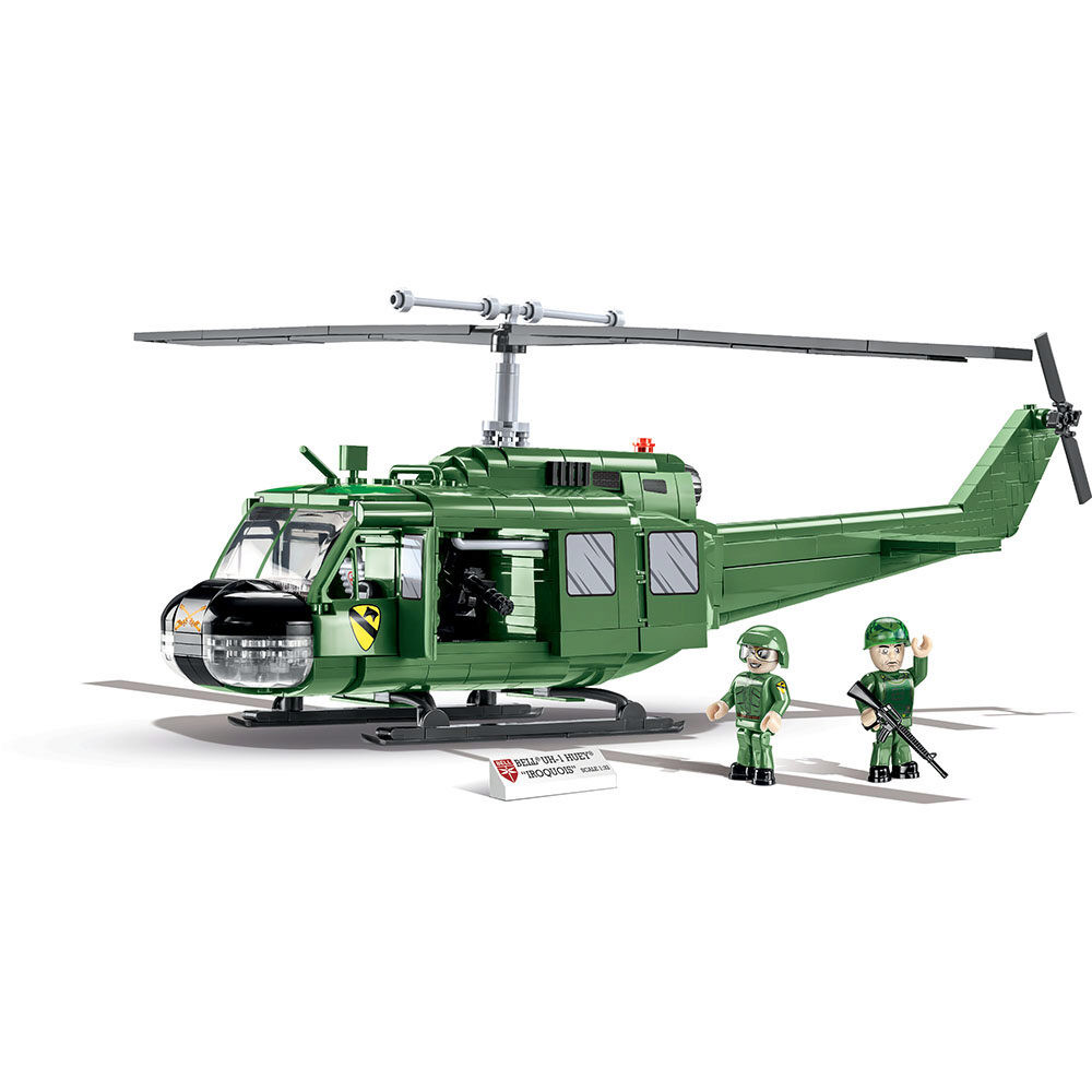 UH-1 HUEY BUILDING BLOCK MODEL - 656 PIECES | Military Issue Collectibles