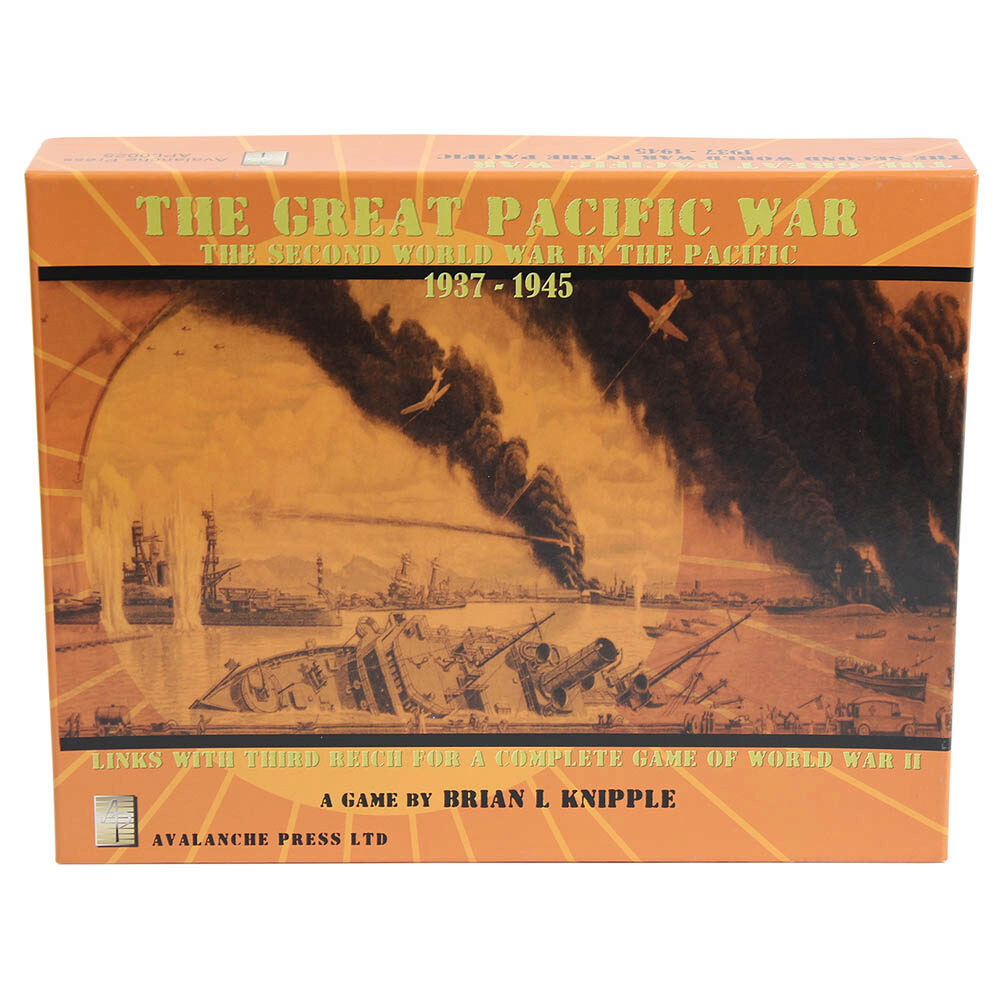 Great Pacific War Board Game Avalanche Press (APL0025) | Military Issue ...