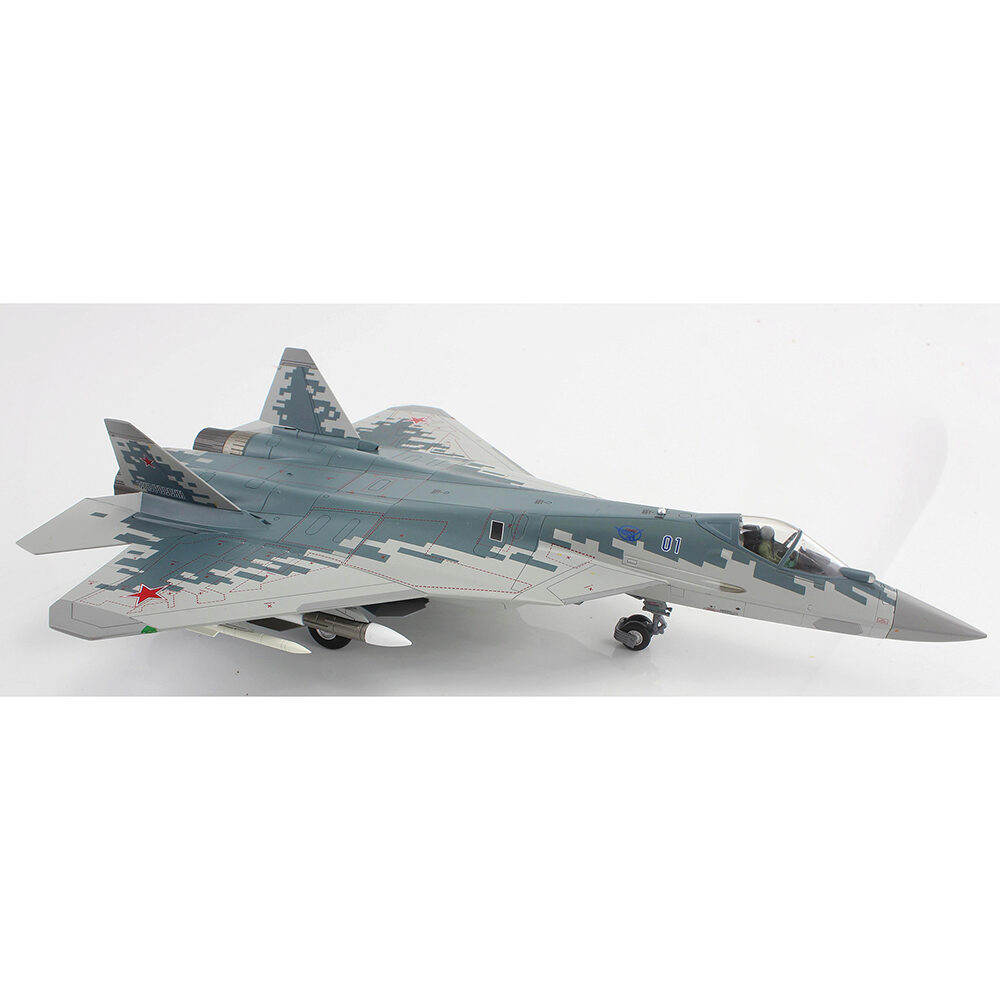 Su-57 Stealth Fighter 1/72 Die Cast Model - HA6806 Russian Air Force ...