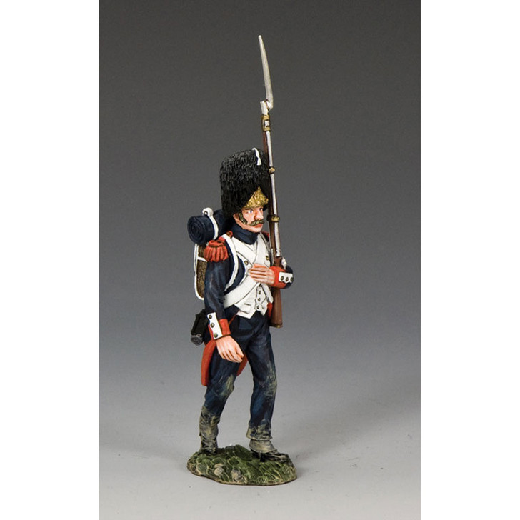 French Old Guard Marching with Musket on Left Shoulder | Military Issue ...