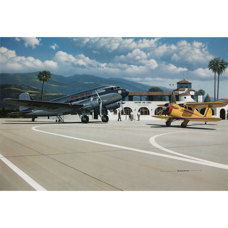 Staggerwing and Gooney Bird (Signature Edition) - Stan Stokes Art Print ...