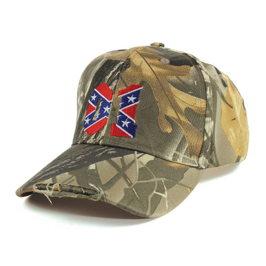 Confederate Battle Flag Camouflage Cap | Military Issue - The #1 Source ...