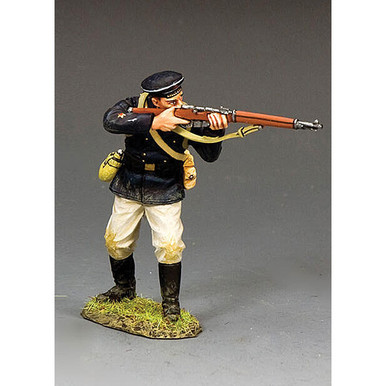 Red Navy Standing Firing Moisant Nagant Rifle 1/30 Figure | Military ...