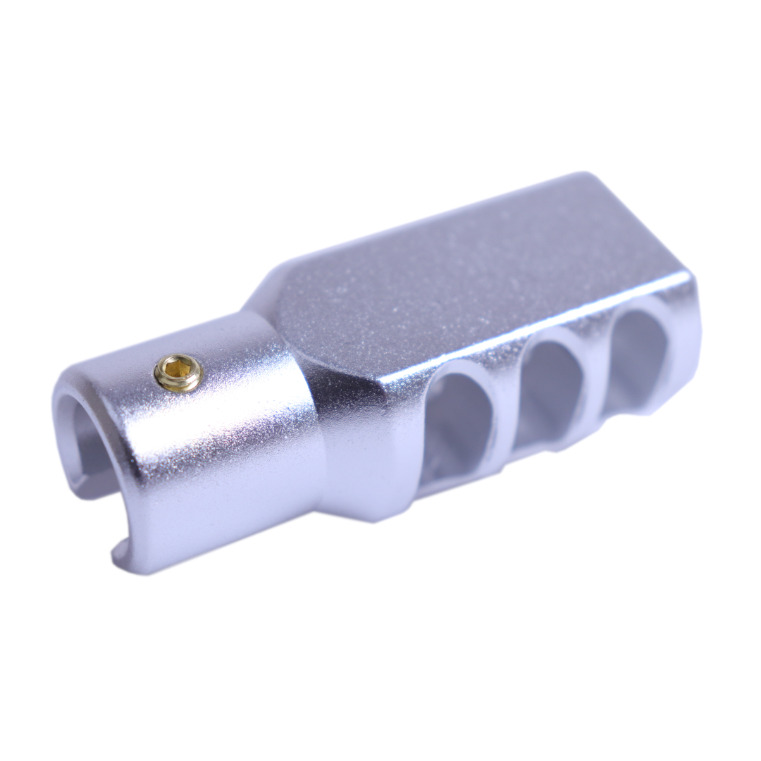 Ruger 10/22 Front Sight Clamp On Brake Stainless Finish Aluminum ...