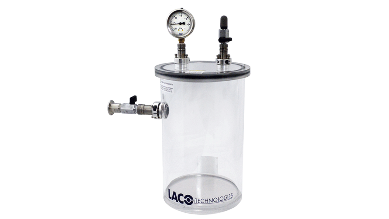 8" X 12" Vertical Clear (VC) Vacuum Chamber - LACO Technologies