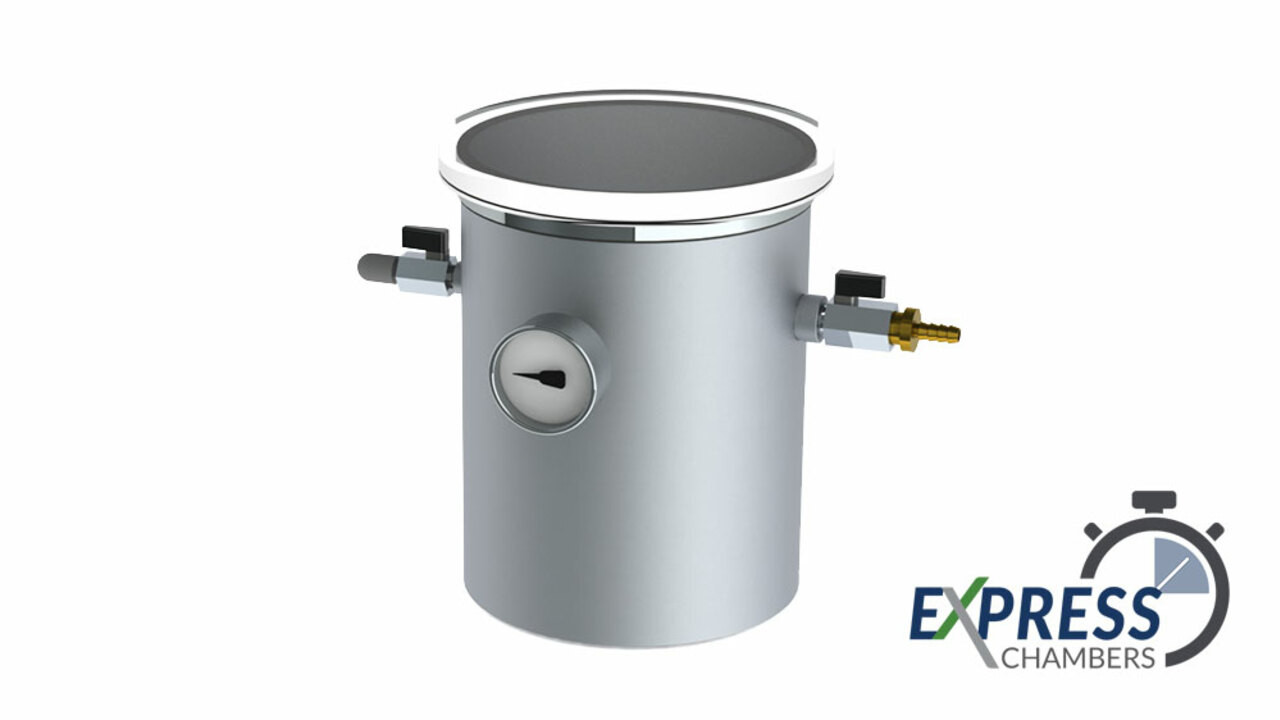 8" X 10" Vertical Industrial (VI) Vacuum Chamber - LACO Technologies