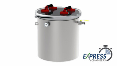 24" X 24" Vertical Industrial (VI) Vacuum Chamber - LACO Technologies