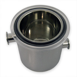Offset Inline Dry Ice Trap (NW40) - LACO Technologies