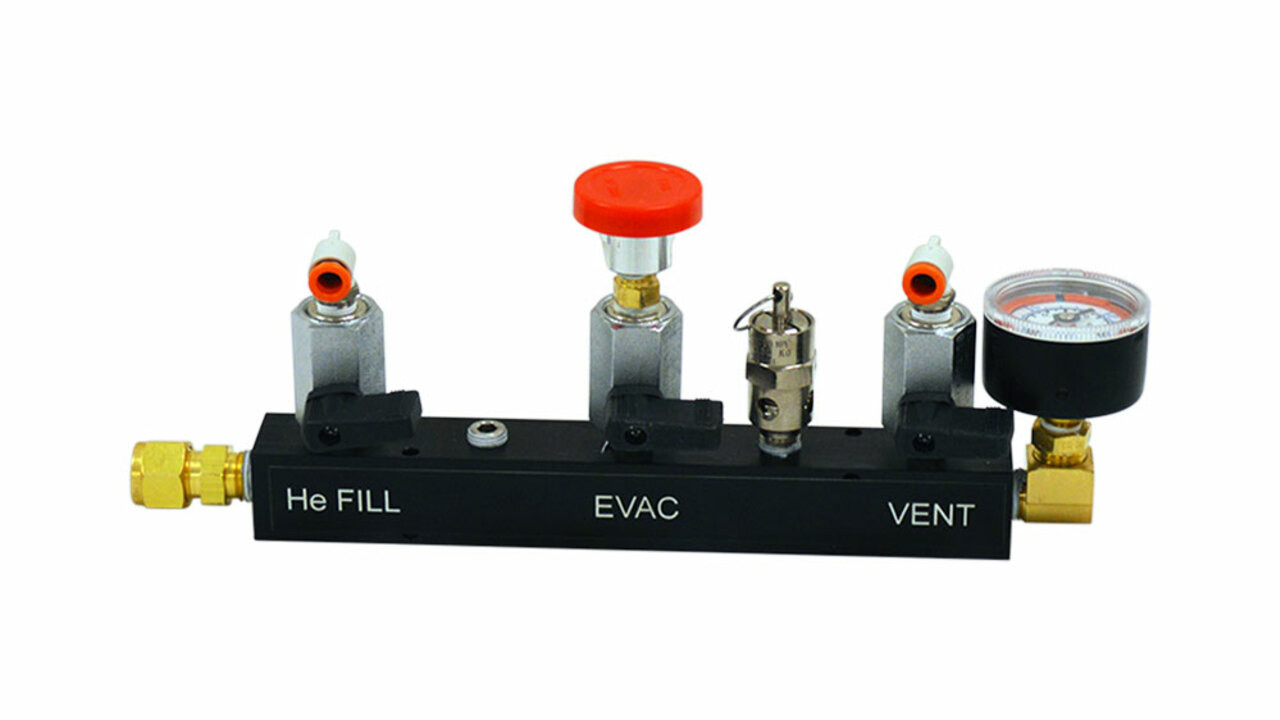 Tracer Gas Charge Manifold - LACO Technologies