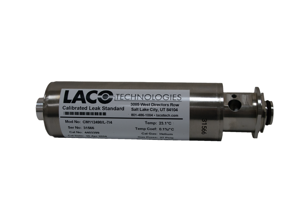 TITAN VERSA Internal Calibrated Leak Standard - LACO Technologies