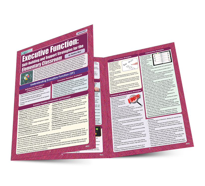 Executive Function: Skill-Building Support Strategies for the ...