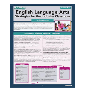 English Language Arts Strategies for the Inclusive Classroom