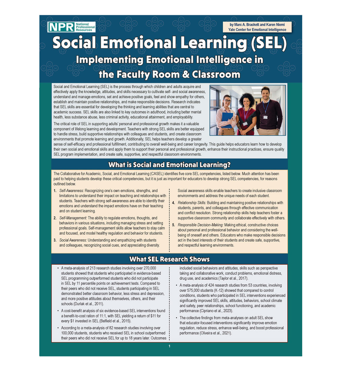 Social Emotional Learning: Implementing Emotional Intelligence in the ...