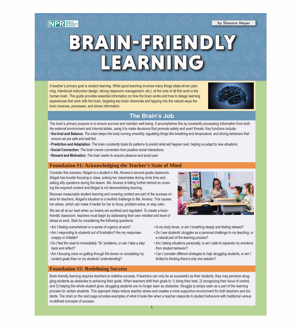 Brain-Friendly Learning
