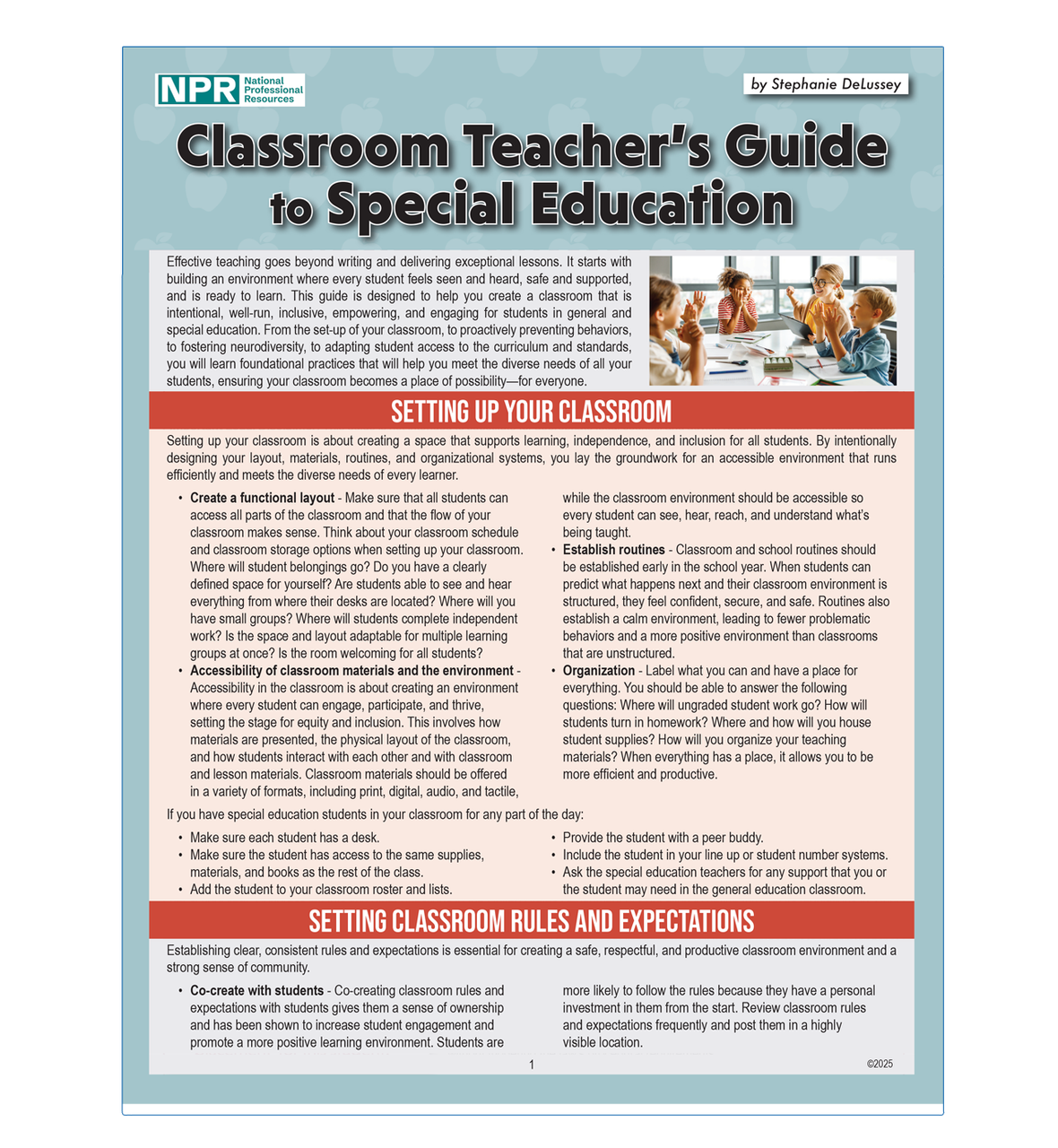 Classroom Teacher’s Guide to Special Education