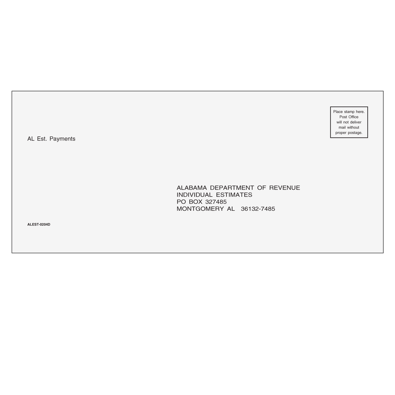 ENV2WINSS - Double Window Revenue/Payroll Envelope (Self Seal) 4 1/2 x ...