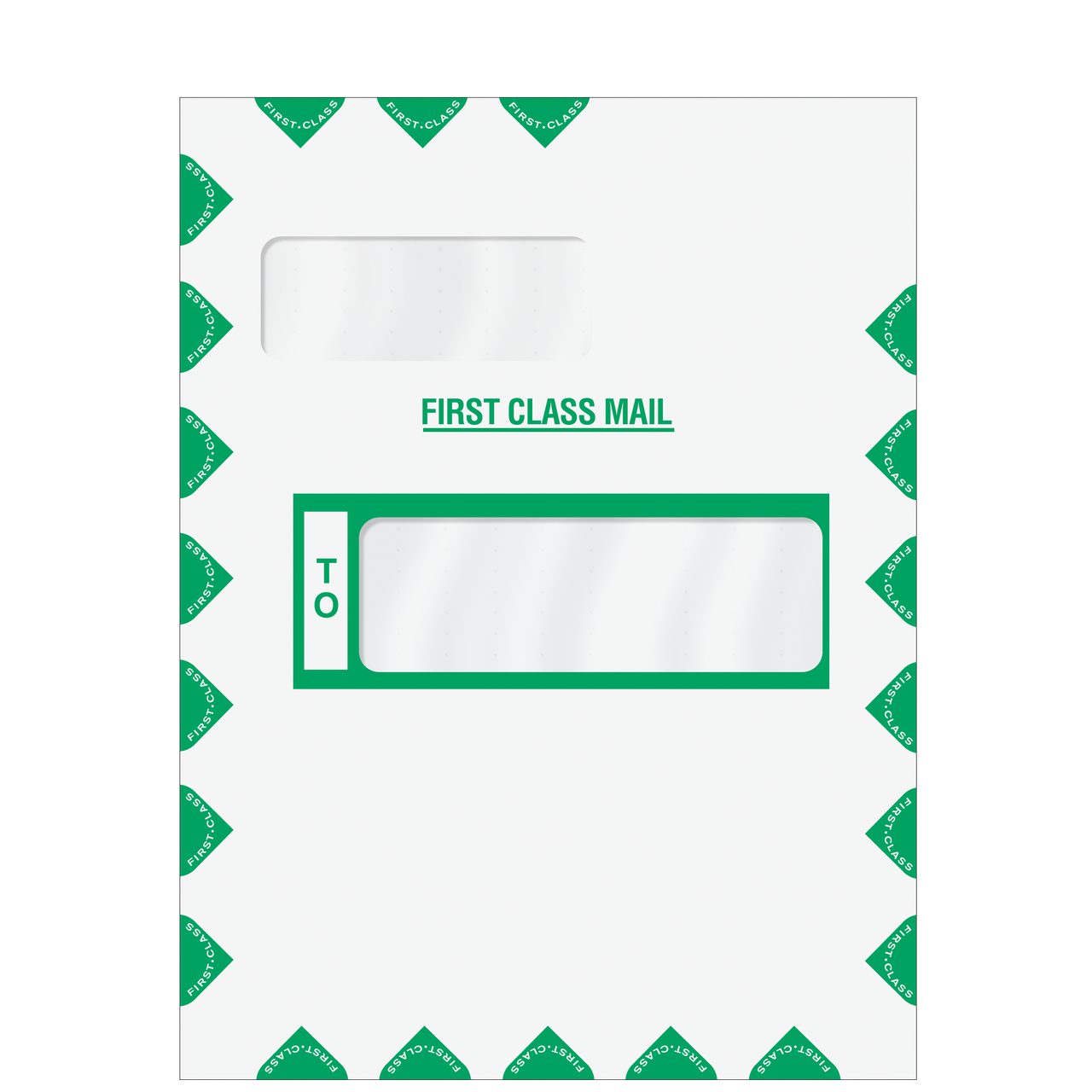 80015 - Offset Double Window First Class Mail Envelope - NelcoSolutions.com
