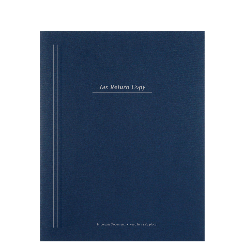 PT54VXX - Tax Return Copy Portfolio (Two-Pocket) - NelcoSolutions.com