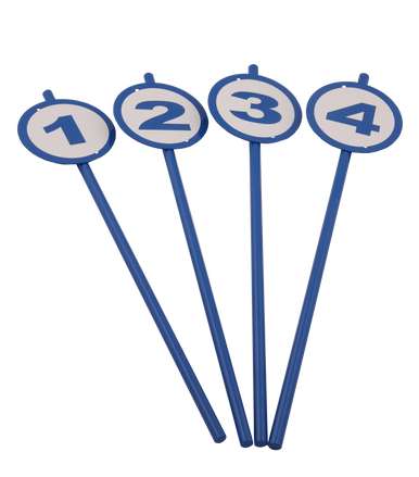 Target Number Stake Set - Rinehart Targets