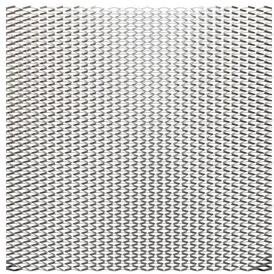 Métal déployé Louvre LD 62mm