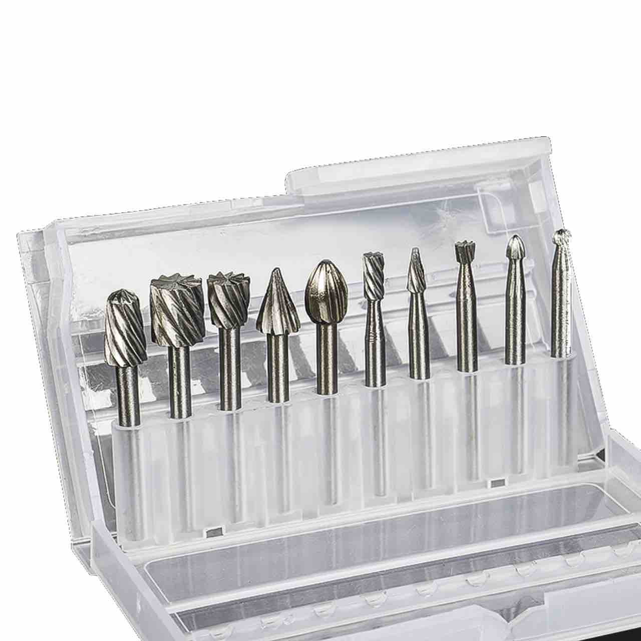 Mini HSS Router Dremel Milling Bits burrs For Cutting Engraving x10 ...