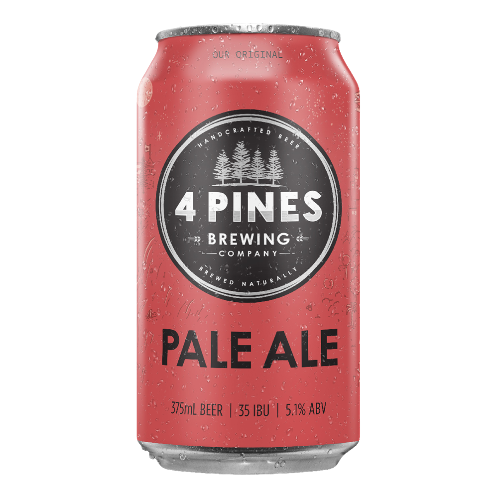 4 Pines Pale Ale 375mL Cans 18 Pack - Club Connect