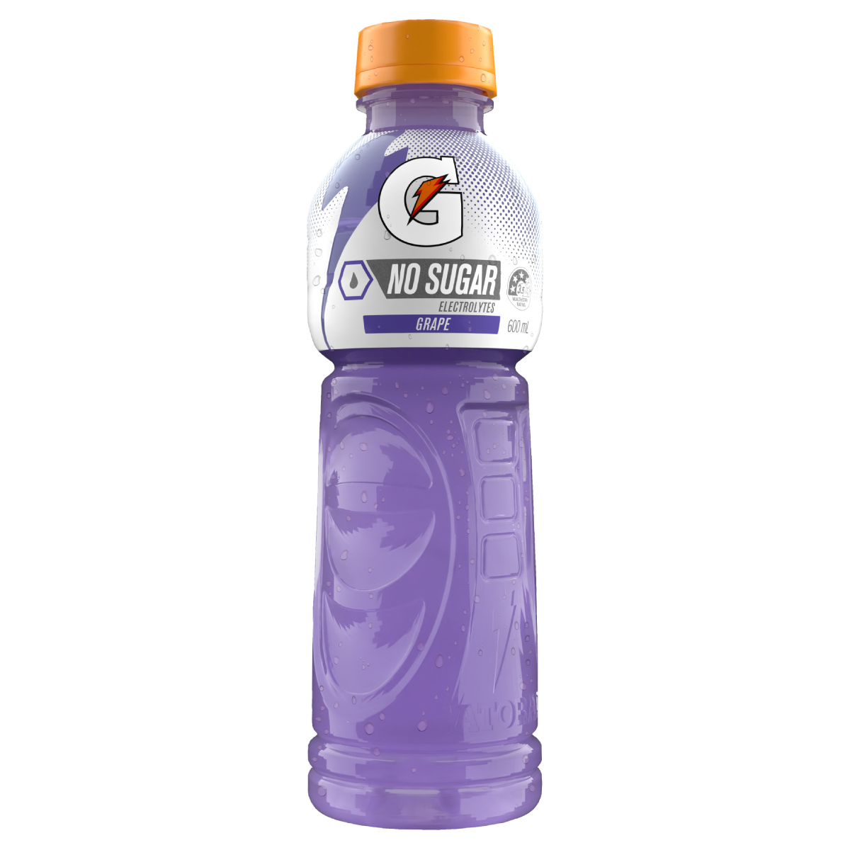 Gatorade No Sugar Grape 600mL PET Bottles 12 Pack - Club Connect