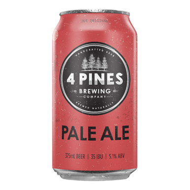 4 Pines Pale Ale 375mL Cans 18 Pack - Club Connect