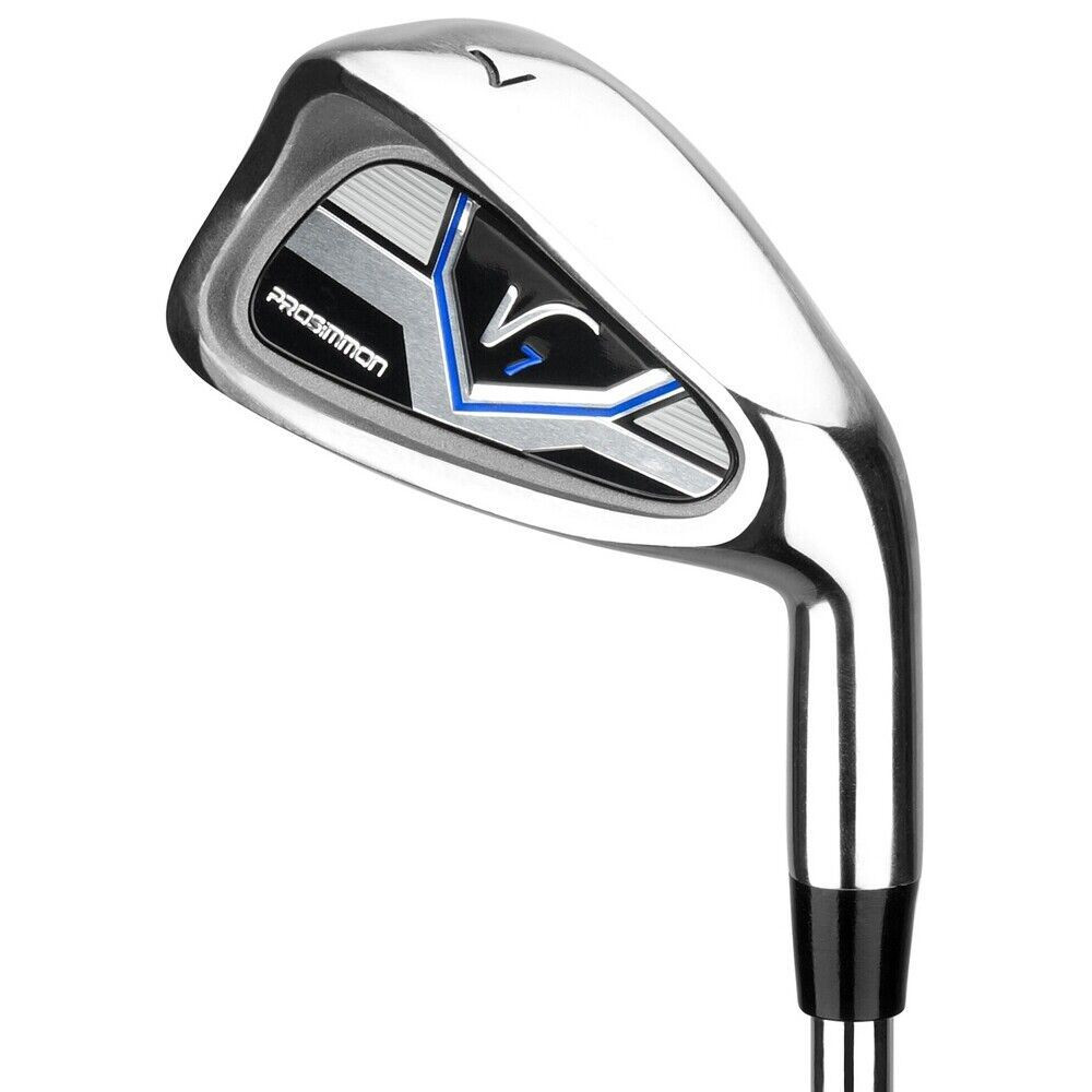 Prosimmon Golf V7 Iron Set (Steel Shafts) + Hybrid (Graphite), Mens ...
