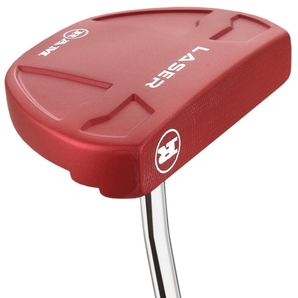 Ram Golf Laser Red Milled Face Mallet Putter - GolfDivision.com