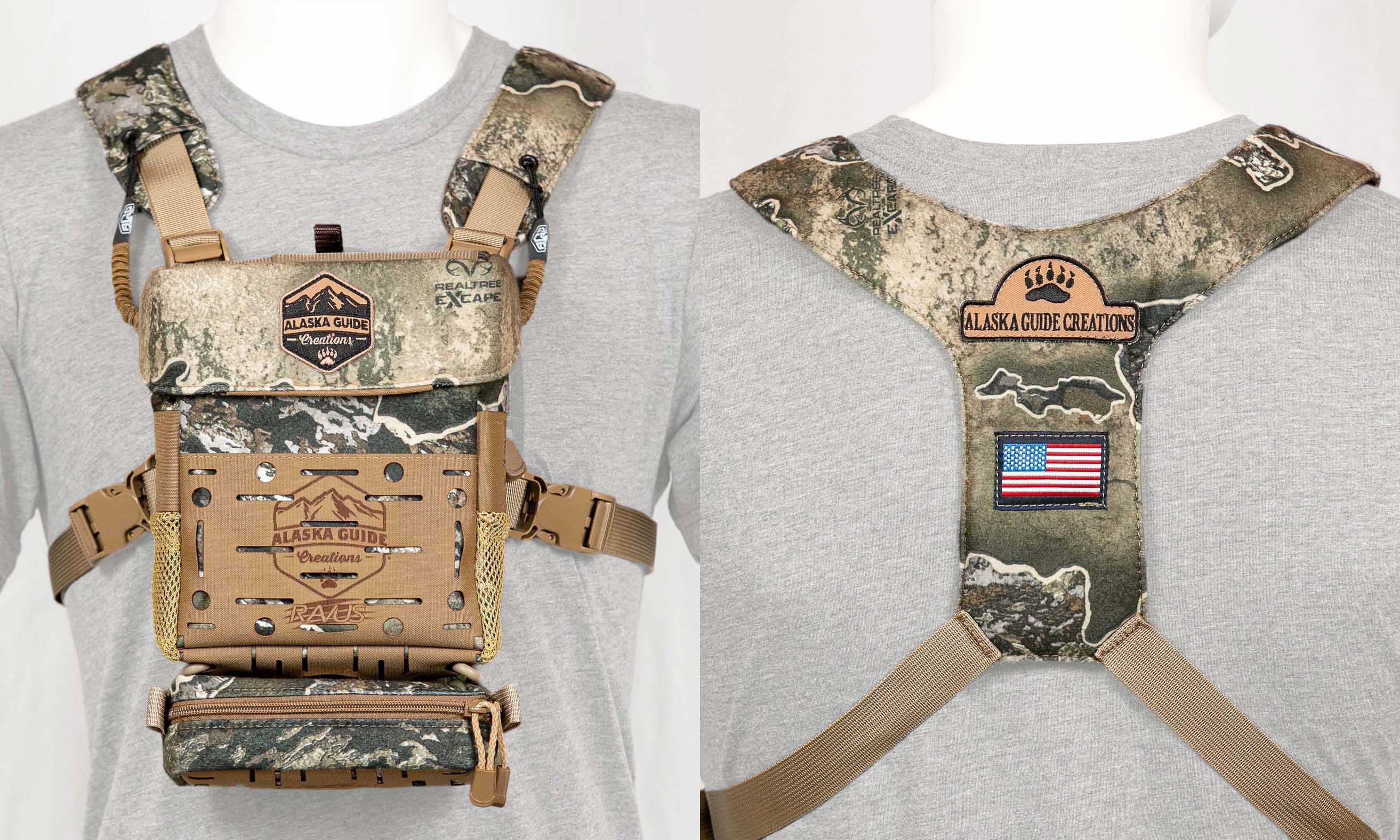 Alaska Guide Creations Ravus Unisex Realtree Binocular Pack