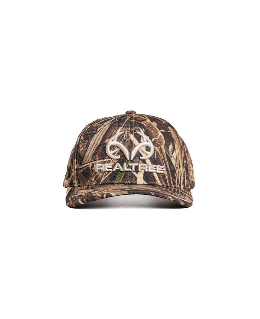 Realtree Embroidered Logo 6 Panel Hat | MAX-7