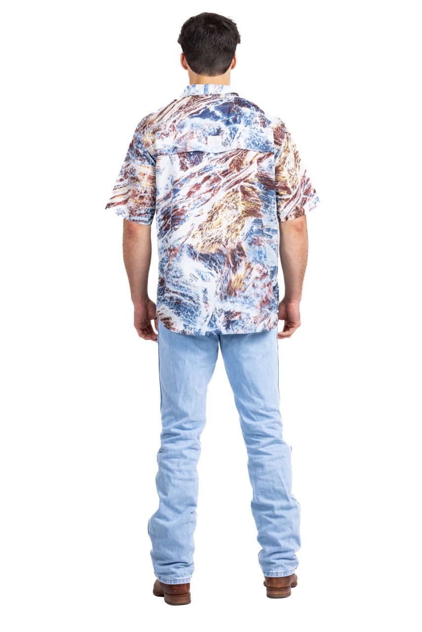 Realtree Fishing Charter Original Men's Short Sleeve Shirt | Aspect