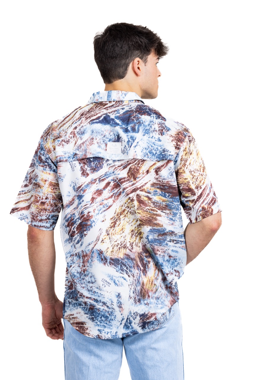 Realtree Fishing Charter Original Men's Short Sleeve Shirt | Aspect