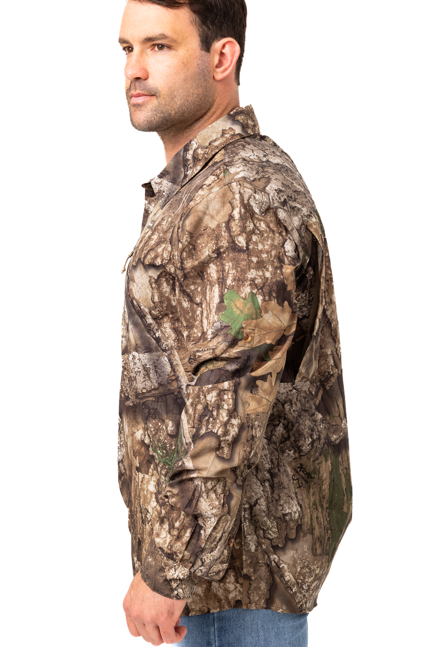 Realtree Button Down Long Sleeve Men's Shirt | APX