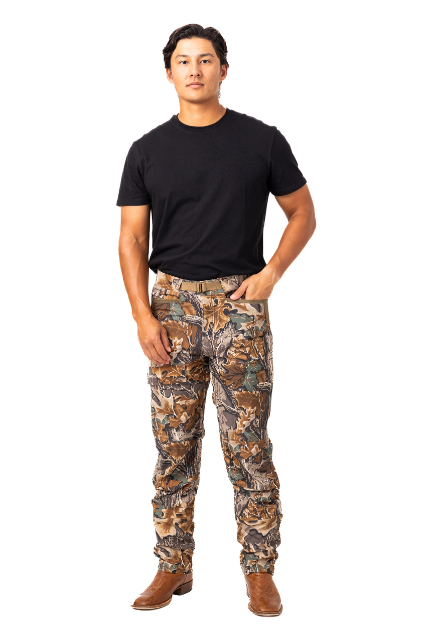 Realtree Stalker Men's 5 Pocket Hunt Pant (Slim Cut) | Advantage Classic