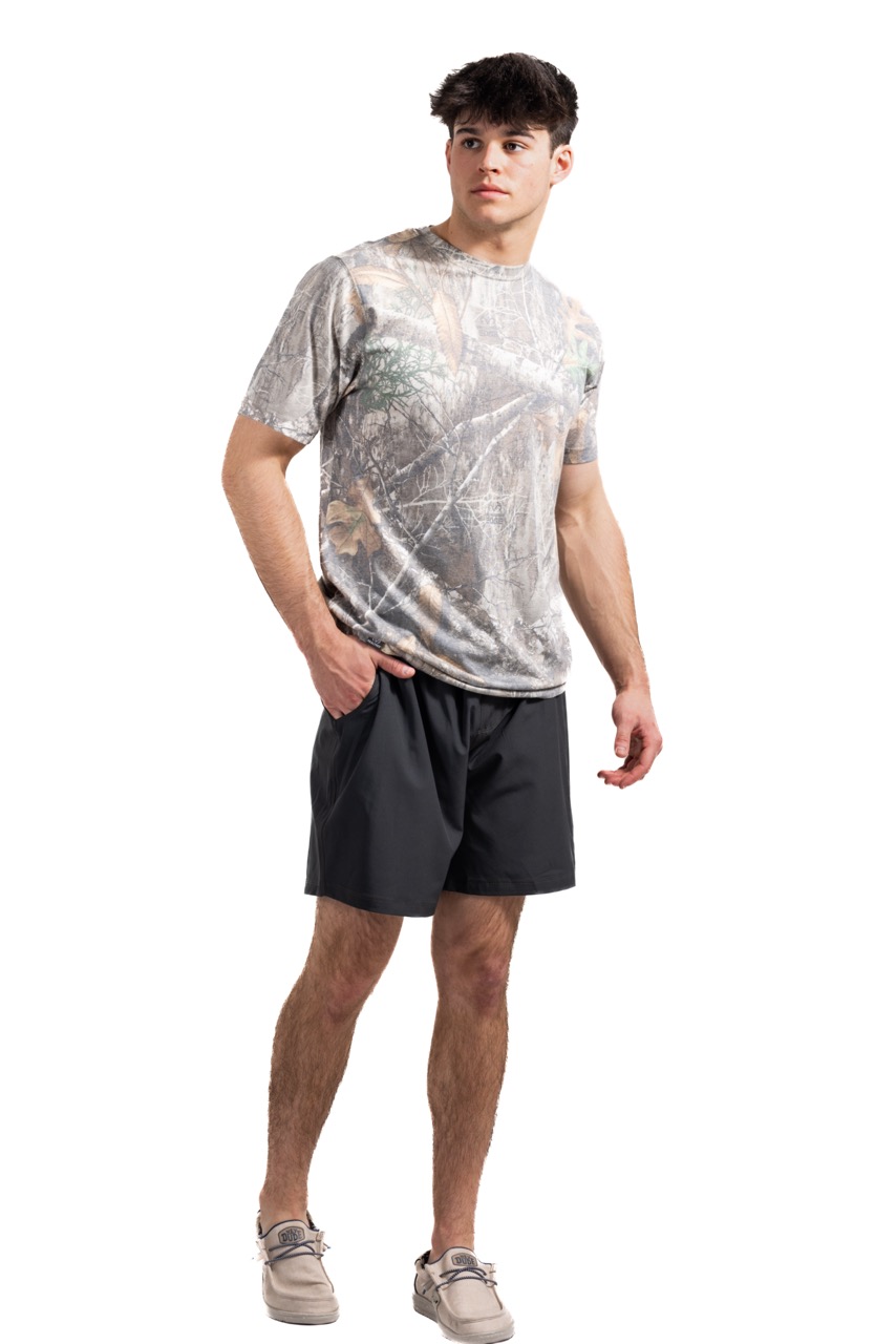 Realtree Men's Lined Short | XTREME Colors Black