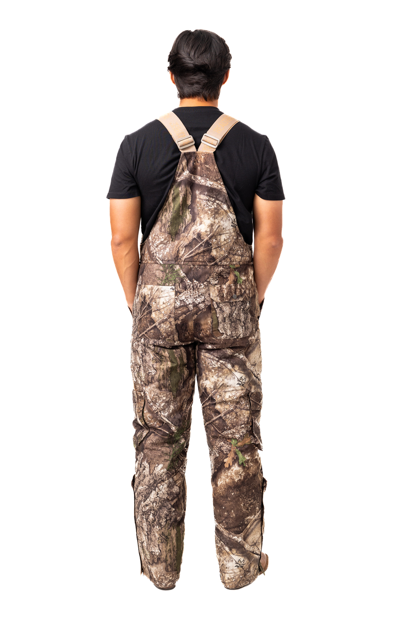 Realtree Men's Big Game Water Resistant Insulated Bibs | APX